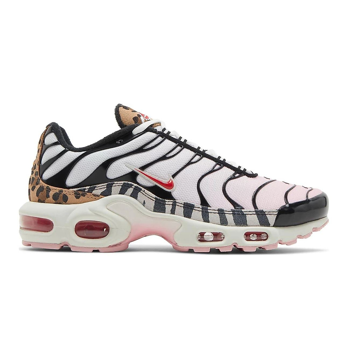 Nike Women's AIR MAX Plus Pink/RED/Rose/White DZ4842 600 (us_Footwear_Size_System, Adult, Women, Numeric, Medium, Numeric_7)
