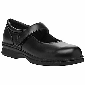 Propet Womens Mary Jane Walking Walking Sneakers Shoes - Black - Size 10 2E_W