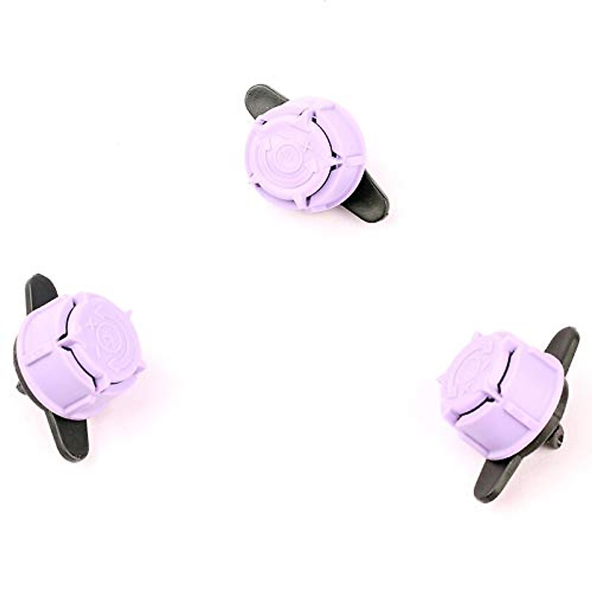 Koleso 20pcs/lot Purple Pressure Compensation 4mm Barbed Dripper P Material Greenhouse Water-saving Irrigation-15171