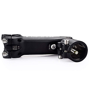 FOMTOR Adjustable Stem 0~90 Degree 110mm MTB Adjustable Bike Stem for 25.4mm(1") Handlebar, Suitable for Most of Mountain Bike, Road Bike, BMX