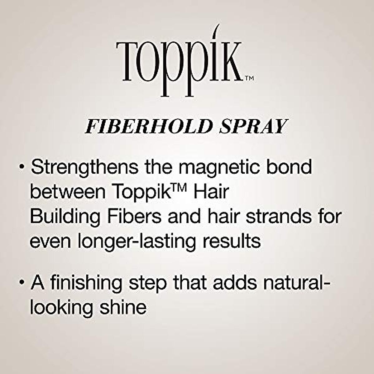 Toppik FiberHold Spray Unscented, 4 Fl Oz