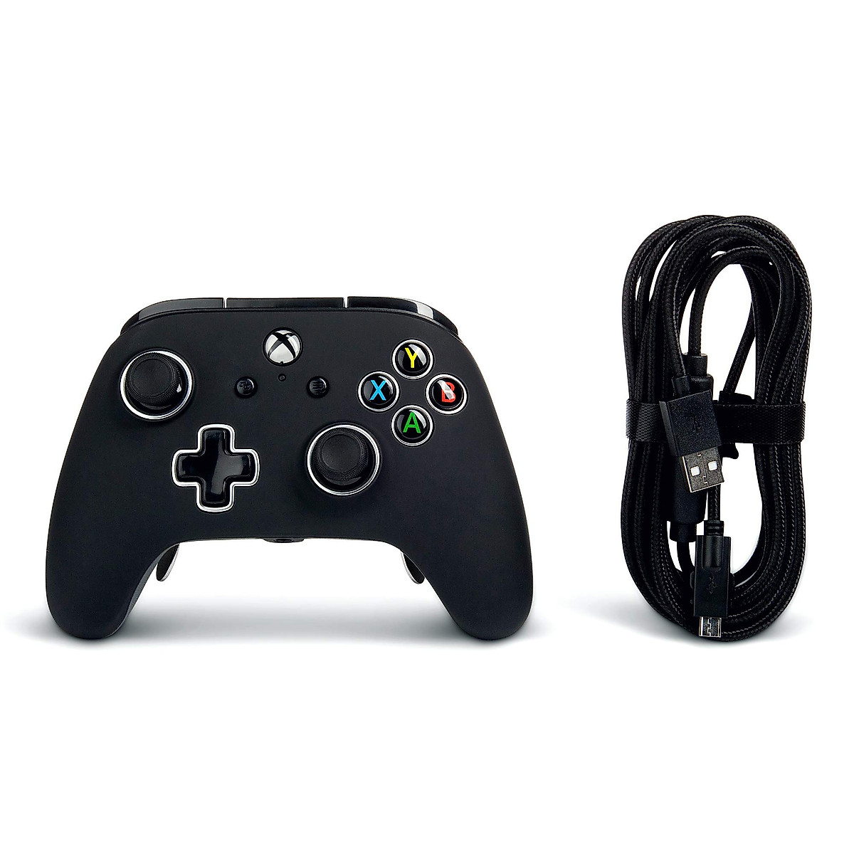 PowerA Fusion Pro Wired Controller for Xbox One - Black (Renewed)