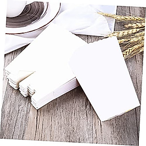 ULTECHNOVO 100pcs Popcorn Boxes Items Candy Snack Box Disposable Containers Popcorn Bags for Party Popcorn Containers White Open-top Popcorn Box Popcorn Bucket Supplies Candy Box Stripe