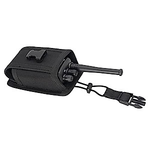 Dotacty Universal Radio Holder Tactical Radio Pouch for Duty Belt Two Ways Radio Case Carrier Heavy Duty Walkie Talkies Nylon Holster Carry Bag for Police LE Security Safety Firefighter Rescue Outdoor