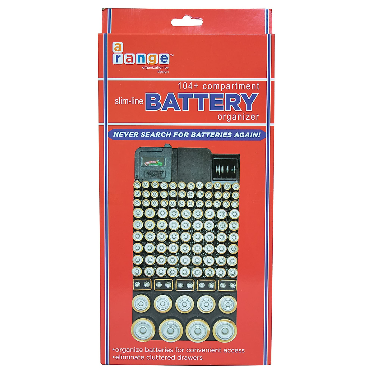 Range Kleen Battery Organizer (Slimline)