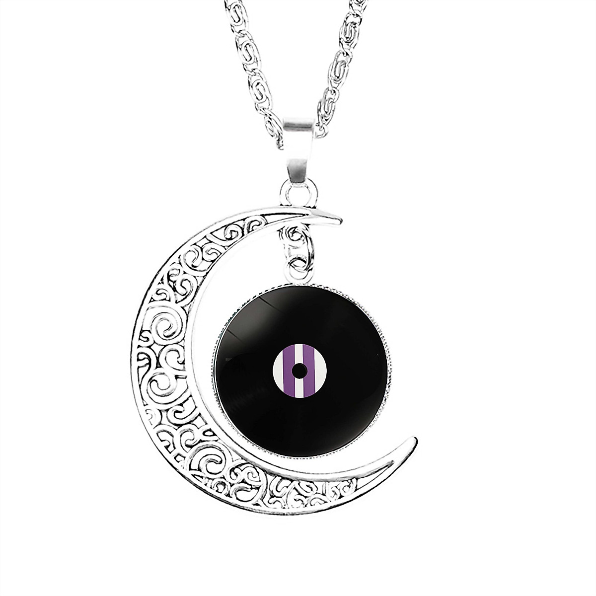 2024 New Dream SMP Lmanberg Tommys Disc Mellohi Moon Necklace Dome Chain Gifts Pendant Lady Men Stainless Steel Lovers Charm