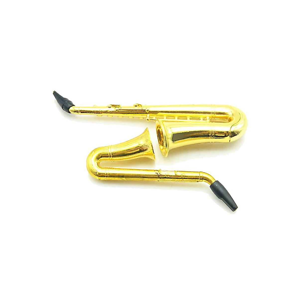 Cool and Novel Shape Saxophone Shape Design,With 10 Stainless Steel Filter Screens,Gift For Fathers And Boyfriends.