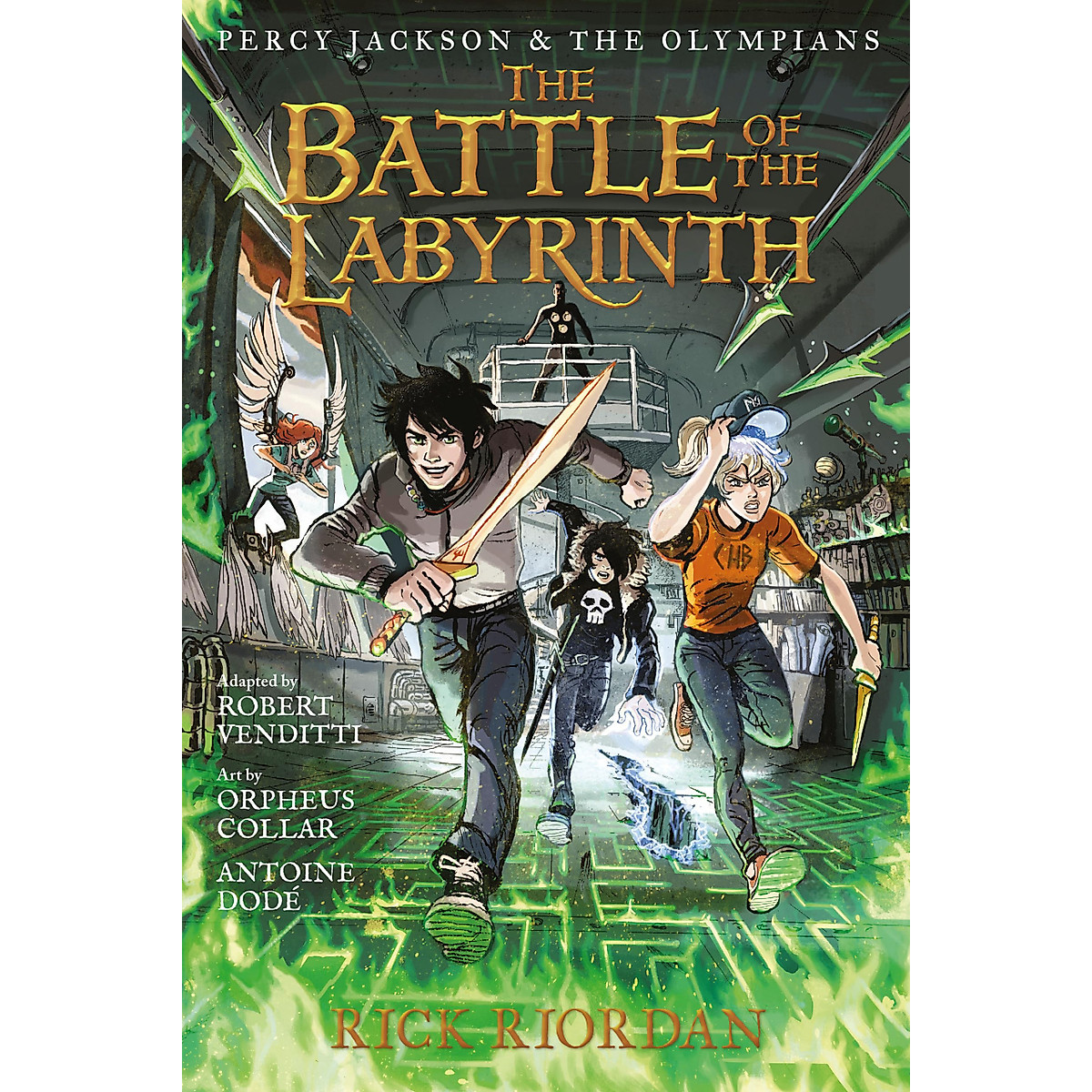 Percy Jackson and the Olympians: Battle of the Labyrinth: The Graphic Novel, The-Percy Jackson and the Olympians (Percy Jackson & the Olympians)