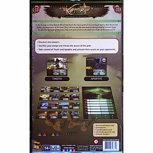 Matagot SARL | Kemet - Blood and Sand: Book of The Dead Expansion | Board Game | Ages 12+ | 2 to 5 Players | 90 to 120 Minutes Playing Time, MAT-KEM-024-875