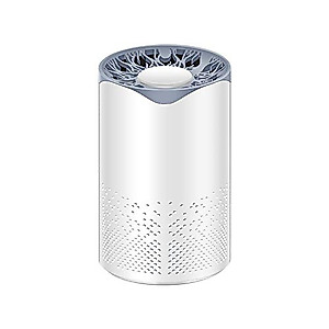 Mini Air Purifier,Small Size and Suitable for Placing On Your Desk or Bedside Table to Protect You. Noise ≤36dB, Sleep better-White