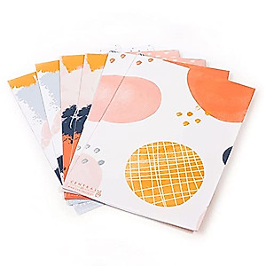 CENTRAL 23 Wrapping Paper - Multipack (x6) Sheets of Gift Wrap with Tags - Pastel Pink and Blue - For Men and Women - Recyclable