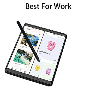 Fold Edition Galaxy Z Fold 3 4 Pen Replacement + 2 Pen Tips for Samsung Galaxy Z fold 3 4 S Pen Touch Stylus S Pen WithoutBluetooth(Fit Pen Slot)