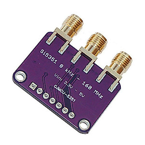 Gump's grocery Si5351A Signal Generator Clock Breakout Board 3.3/5V 25MHz 8~160MHz for Arduino