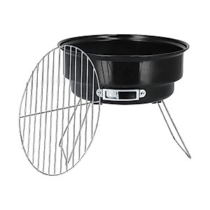 Mini Round Barbecue Grill Set Portable Iron Charcoal Grill for Home Kitchen BBQ Picnic Camping Electric Contact Grills