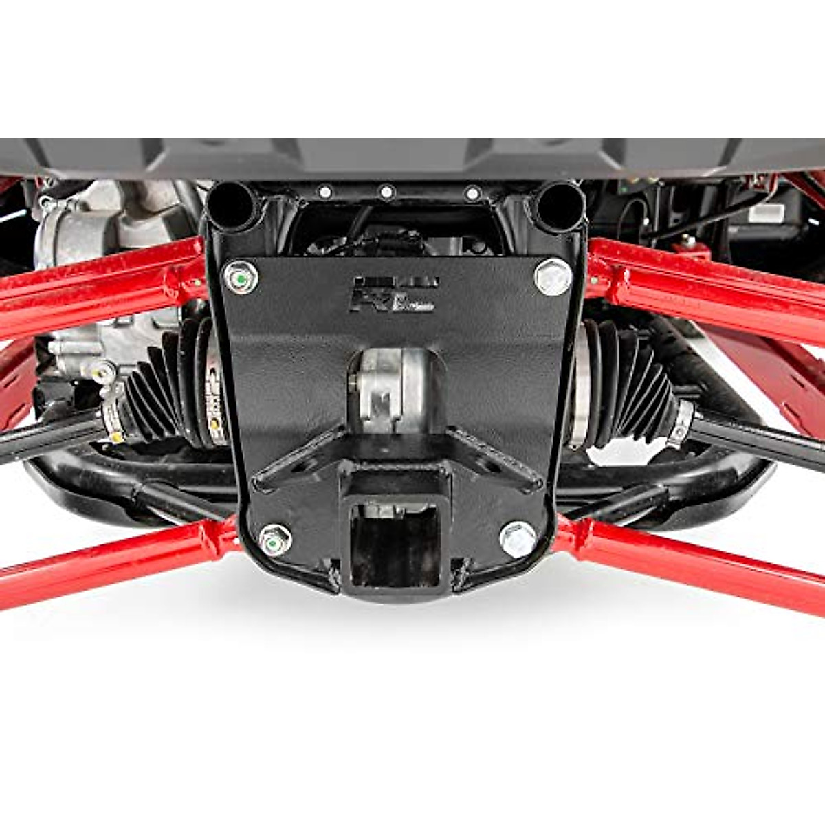 Rough Country 2" Receiver Hitch Plate for 2019-2022 Honda Talon - 92028 Black