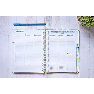 Posh: Deluxe Organizer 17-Month 2020-2021 Monthly/Weekly Planner Calendar: Blossoms and Bows
