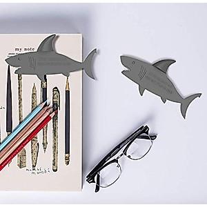 2Pcs Shark Bookmark Cute Page Marker by Taygate Design