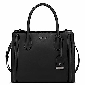 Nine West Aidenne Satchel Black One Size