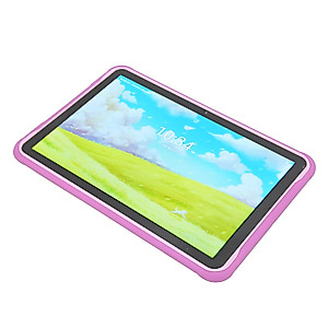 SHYEKYO Kids Tablet, 2MP 8MP Dual Camera 10 Inch HD IPS Screen 2GB RAM 32GB ROM Children Tablet Eye Protection Quad Core for Study (US Plug)