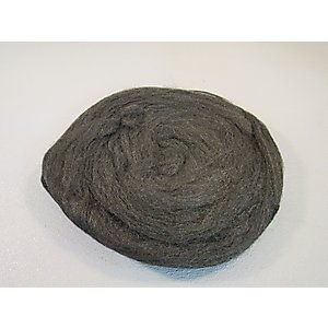 Sun Ray 17in Steel Wool Solid Disc Floor Machine Pad Grade 1 Steel Wool