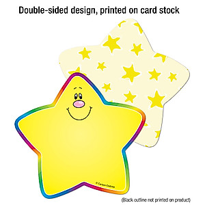 Carson Dellosa 36 Piece Mini Stars Bulletin Board Cutouts, Star Decor Classroom Cutouts for Bulletin Board Decorations, Room Décor, Locker Decorations, Cubbies for Classrooms, and Classroom Décor