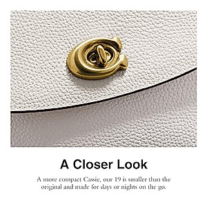 Coach Polished Pebbled Leather Cassie Crossbody 19