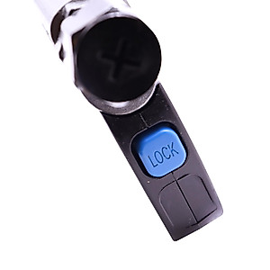 BORRITT Oil Control Valve Digital Flow Meter Dispensing Nozzle 1/2"Inch NPT Inlet 10 GPM/35 LPM Pressure 150-1500 Psi 100Bar Heavy Duty Fuel Oil Lubricant Nozzle Fueling Nozzle & Low Battery Warning