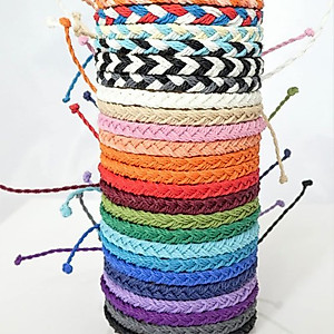 Cheriswelry 280 Yard/Roll 1mm Macrame Cord Flat Waxed Polyester Cords Stitching Bookbinding String Sewing Leather Thread String Jewelry Beading Cord Creamy White for Jewelry Making