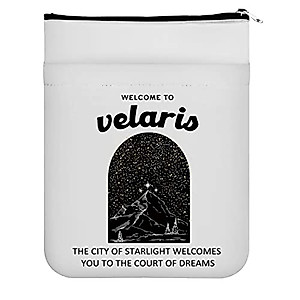 MAOFAED City of Starlight Book Sleeve Welcome to Velaris The City of Starlight Book Protector for Book Lover (Court of Dream)