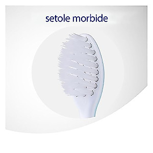 meridol Toothbrush Gum Protection Gentle Double Pack, Gentle Cleaning of Teeth on The Gum Seam