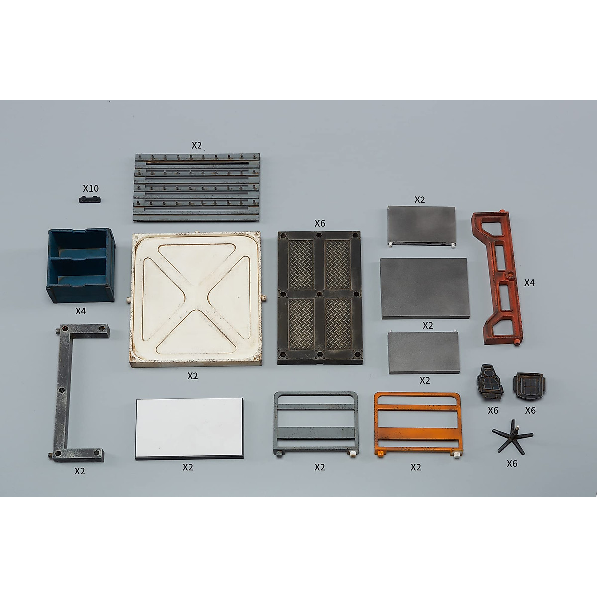 JOYTOY 1/18 Action Figures Building Mecha Depot Meeting Area Military Soldier for Scale Collection Model