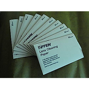 Tiffen Lens Cleaning Paper Tissue Pack Of 50 Sheets
