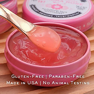 C.O. Bigelow All Purpose Salve Lip Balm Tins, Sakura Rose Salve Pack of 3 for Chapped Lips & Dry Skin - Moisturizing Lip, Cuticle and Skin Salves, 0.8 oz each