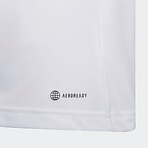 adidas Kids' Entrada 22 Jersey, White, Medium