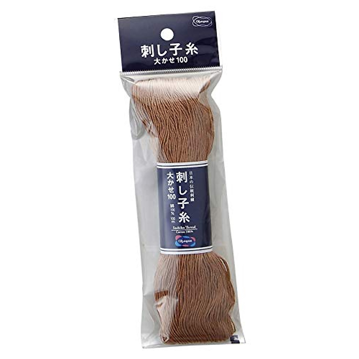 Olympus Sashiko Large Skein 111yds Thread, 114 Brown