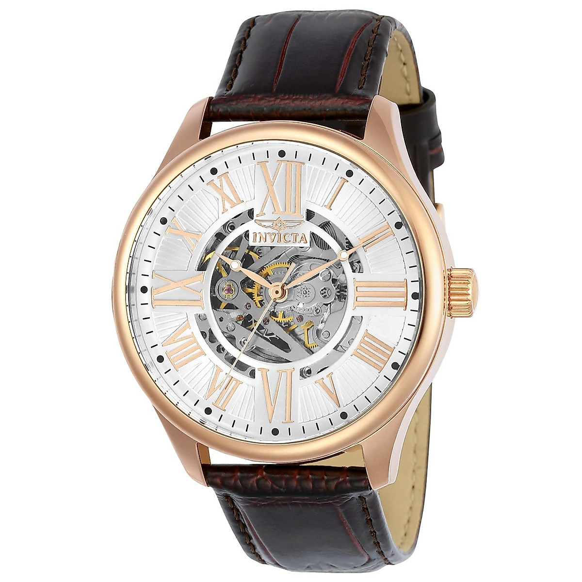 Invicta Men's 22569 Vintage Analog Display Automatic Self Wind Brown Watch