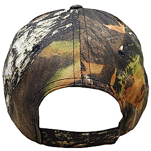 All Aboard The Trump Train 2020 Woodland Camo USA Flag Bill Embroidered Hat Cap