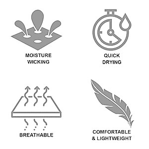 Galaxy by Harvic Mens Crew Neck Thermal Shirt (Multiple Sizes/Colors) Heather Grey