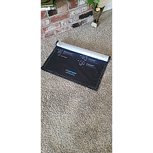 myprayer Islamic Prayer Rug with Instructions, Lightweight, durable, 100% Cotton, for New Muslims., Black, 198715878707