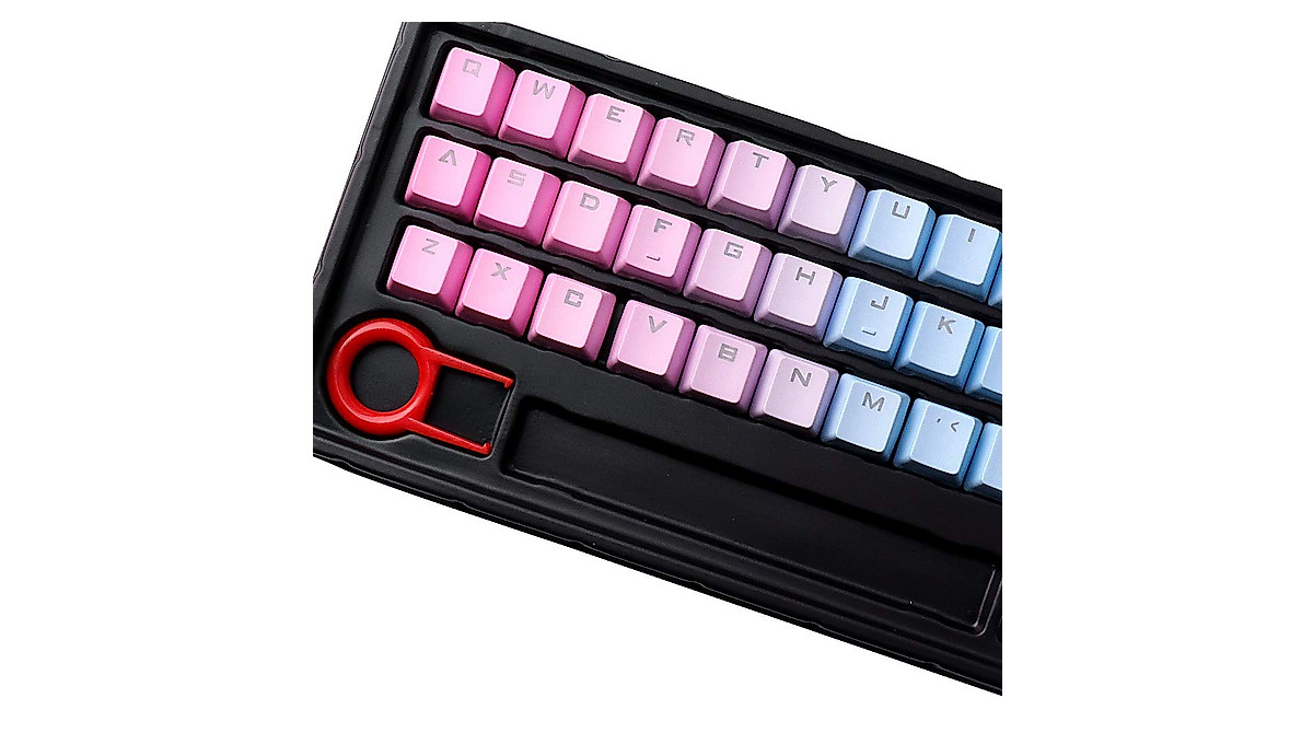 Sunset Gradient Backlit Keycaps for Cherry MX Keyboards