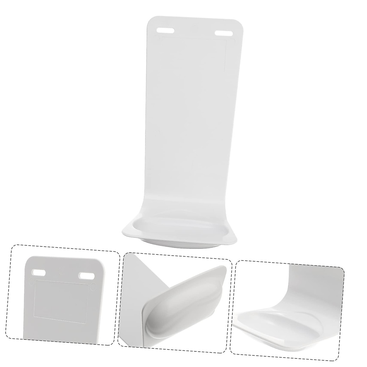 Alipis Water Tray Liquid Dispenser Foam Hand Soap Dispenser Electric Soap Dispenser Plastic Bracket Bathroom Soap Wall Soap Rack Plastic White Liquid Soap Pump Rack Soap Dispenser Holder