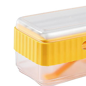 Qinlorgo Box, Bathroom Decorative Multifunctional Drainage Foaming Tray (Yellow)