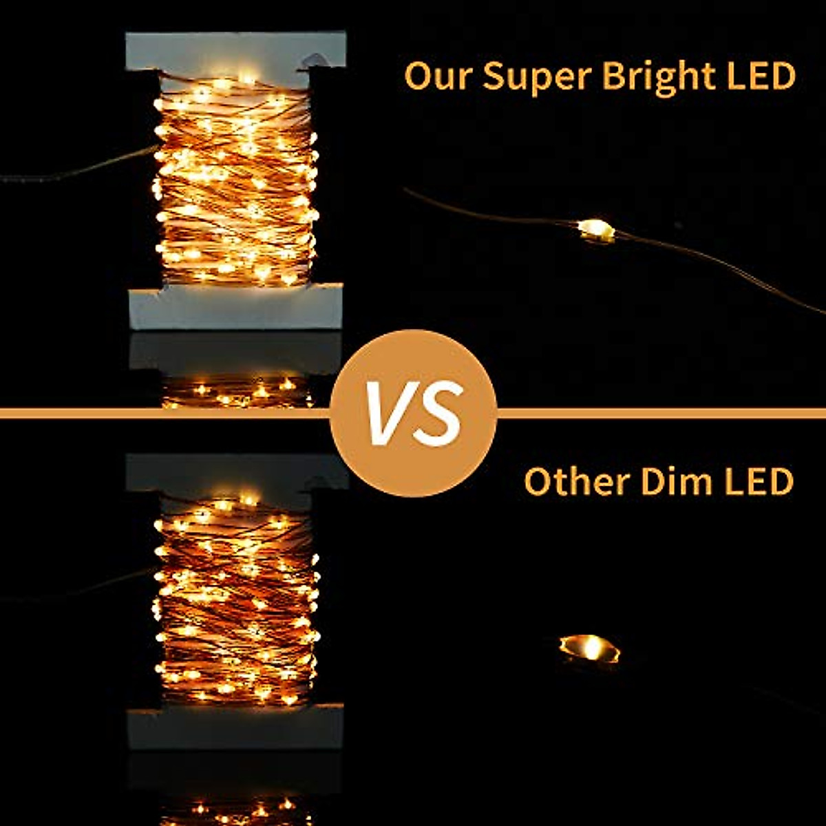 SIYOO Solar String Lights Outdoor 2 Pack LED Solar Powered Fairy Lights with 8 Lighting Modes Waterproof Decoration Copper Wire Lights for Garden Patio Gate Yard Party Wedding Indoor Bedroom