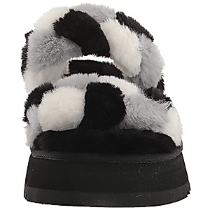 Koolaburra by UGG Women's YA-Baby Slide Sandal, Black Multi, 5