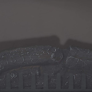 Moscow Electric Fireplace Insert Heater 26 inch Standing Wall Fake Fire Place, Remote Control with Timer, 4 Flame Setting, Safty Protection, Black