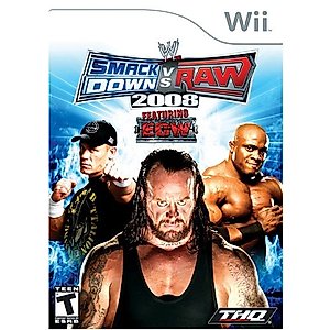 WWE SmackDown vs. Raw 2008 - Nintendo Wii (Renewed)