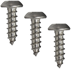 Fastenere Torx Security Sheet Metal Screws - #8 x 1-1/4" (25-Pack) Button Head, Tamper-Resistant, Anti Theft Stainless Steel Screws for Higher Level of Safety & Secure Fastening Solution