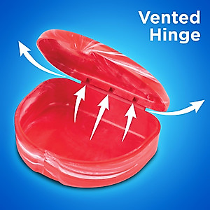 Practicon Marble Retainer Cases, Orthodontic Aligner Case, Mouth Guard Holder (3 Pack) (Assorted)