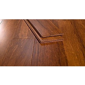 8" Sample Piece - Ambient Carbonized Wide Plank Bamboo Flooring | Test The Durability & Elegance at Home