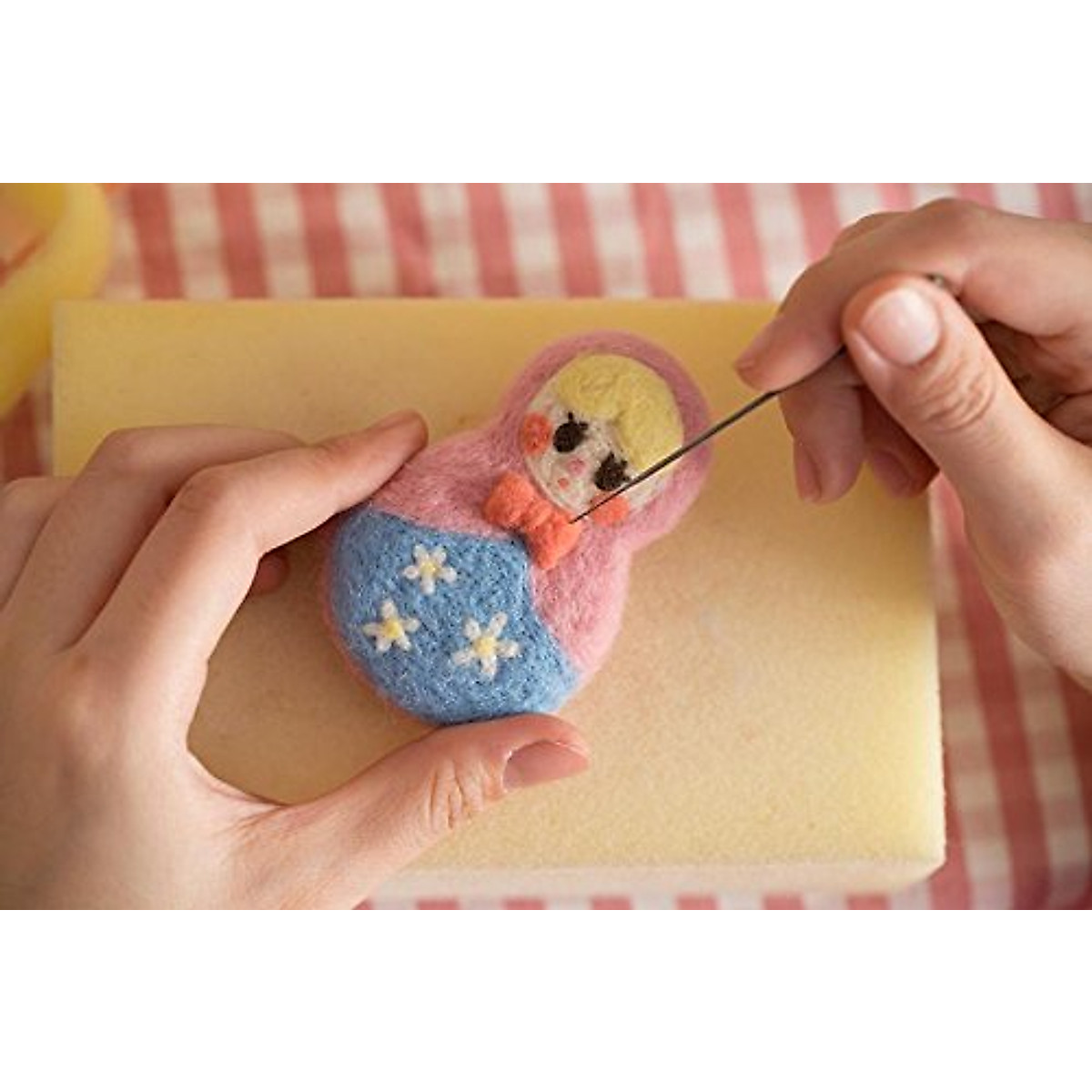 MOMODA BAODLON 50 Colors Fibre Wool Yarn Roving for Needle Felting Hand Spinning DIY Craft Materials